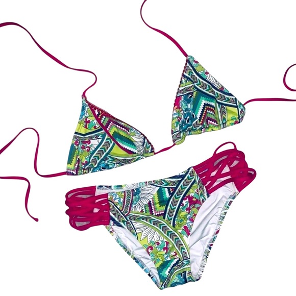 Pualani | Swim | Xsm Waikiki Beachboy By Pualani Bikini Nwot | Poshmark